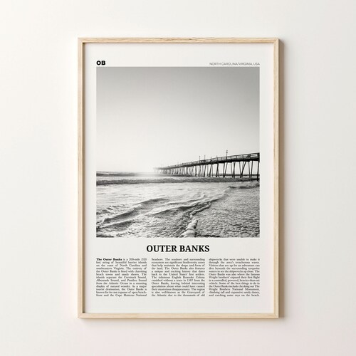 Rustic OBX Sign | Etsy