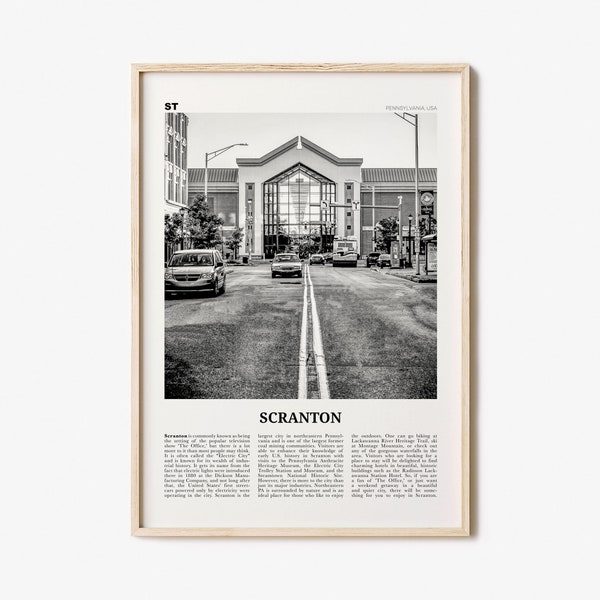 Scranton Poster - Etsy