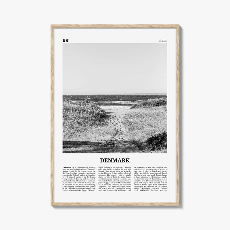 Denmark Poster - Etsy