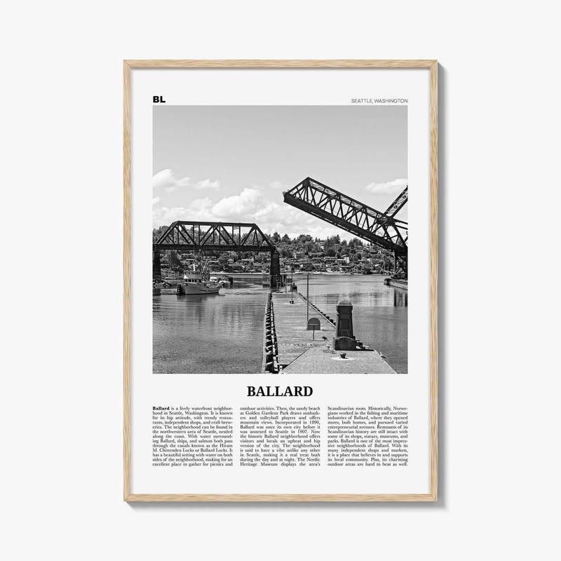 Ballard Art Map - Etsy