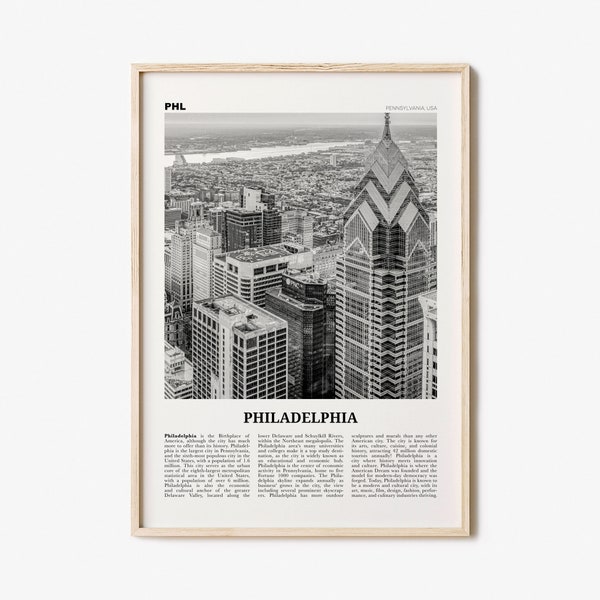 Philadelphia Poster - Etsy