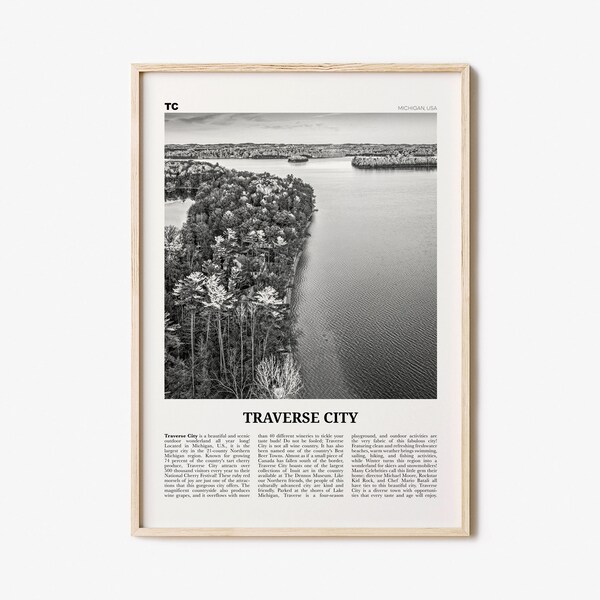Traverse City Poster - Etsy