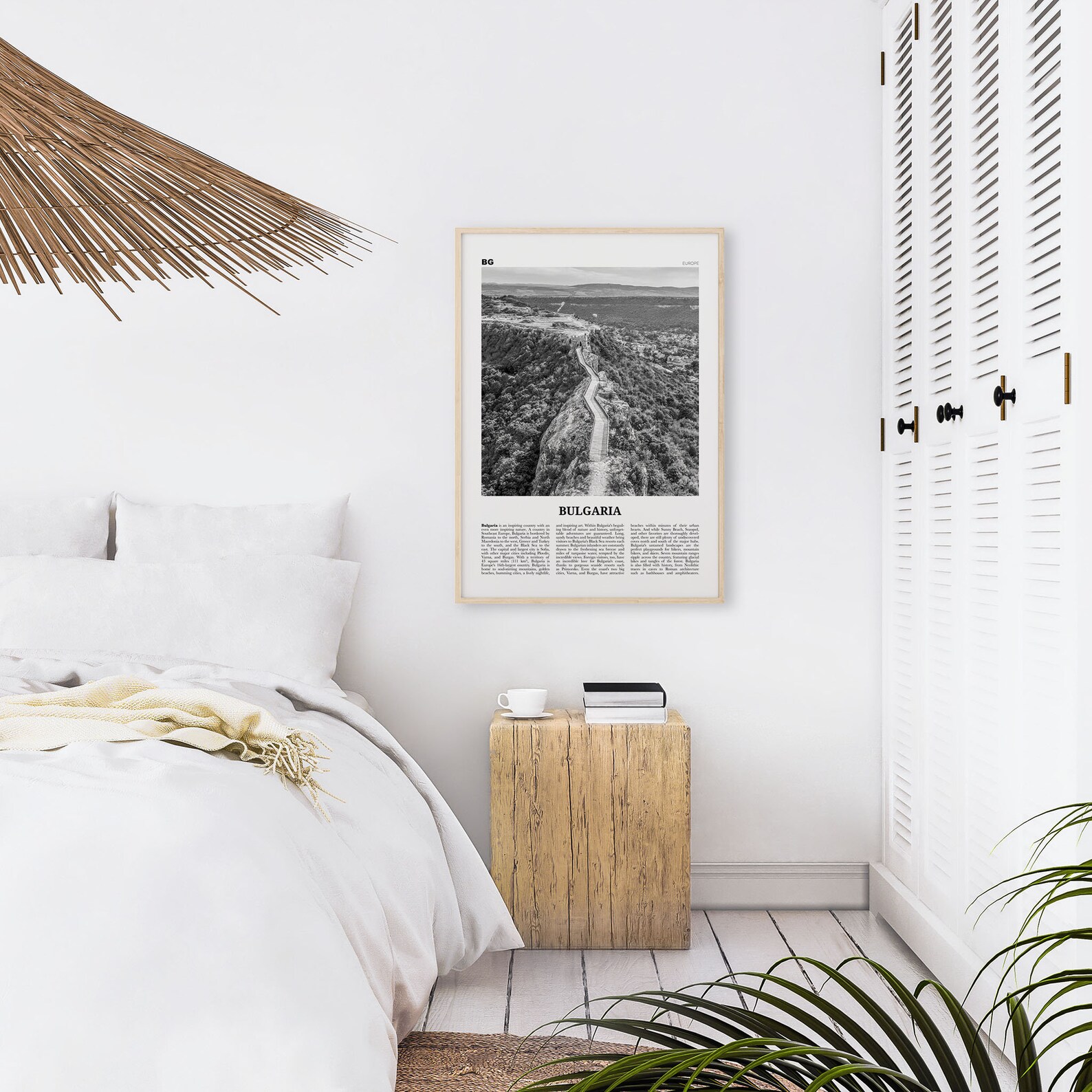 Bulgaria Print Black and White Bulgaria Wall Art Bulgaria - Etsy