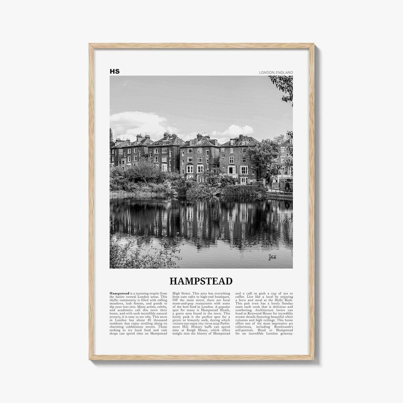 Hampstead Print Landscape - Etsy
