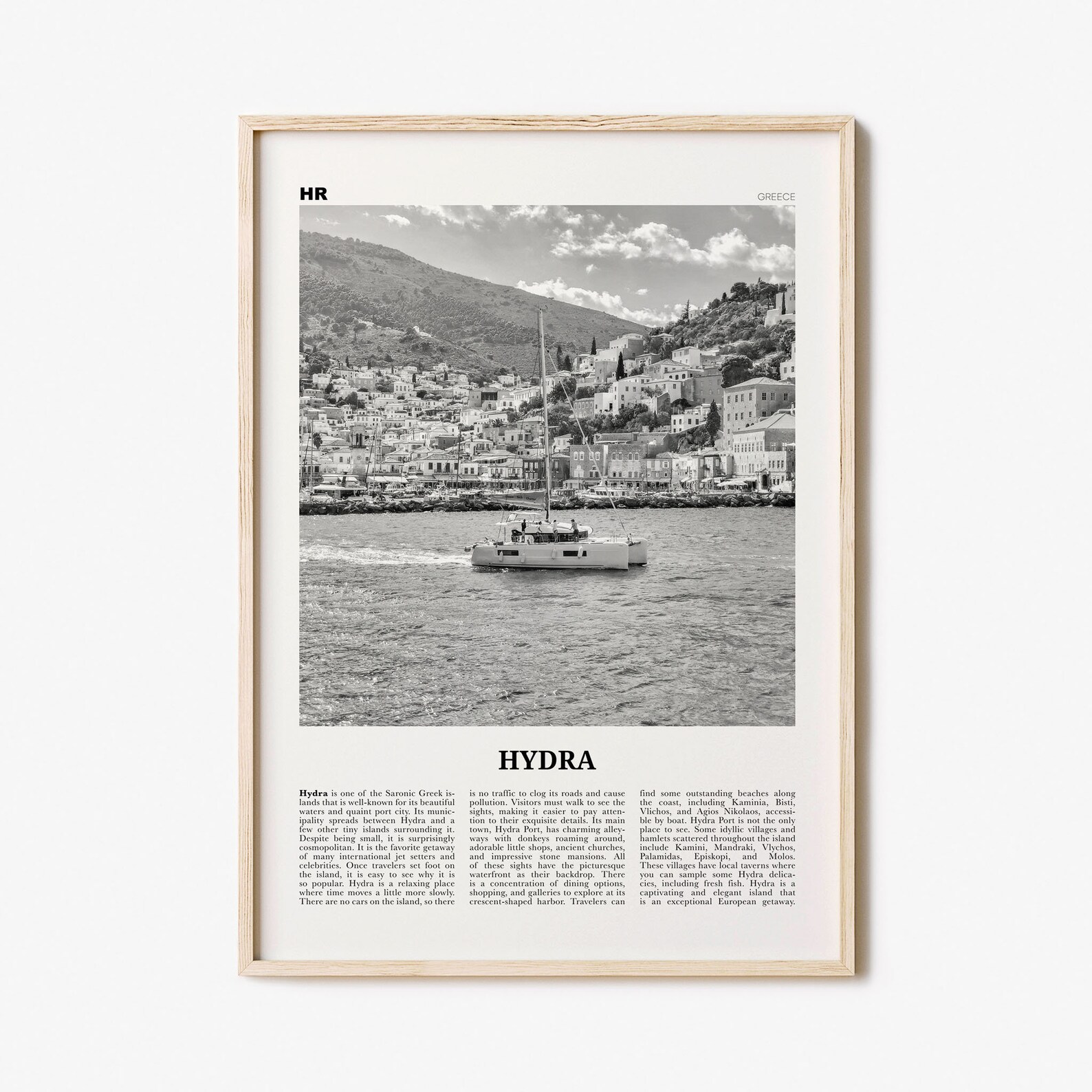 Hydra Print Black and White Hydra Wall Art Hydra Poster - Etsy