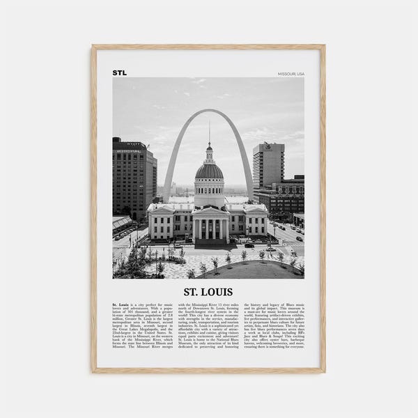 St Louis Poster - Etsy