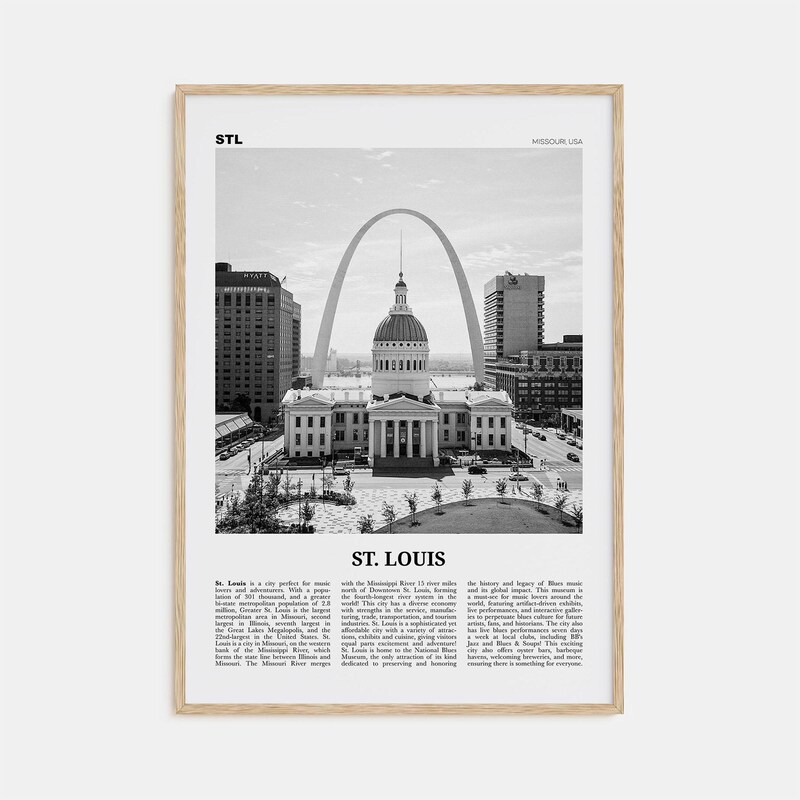 St Louis Poster - Etsy