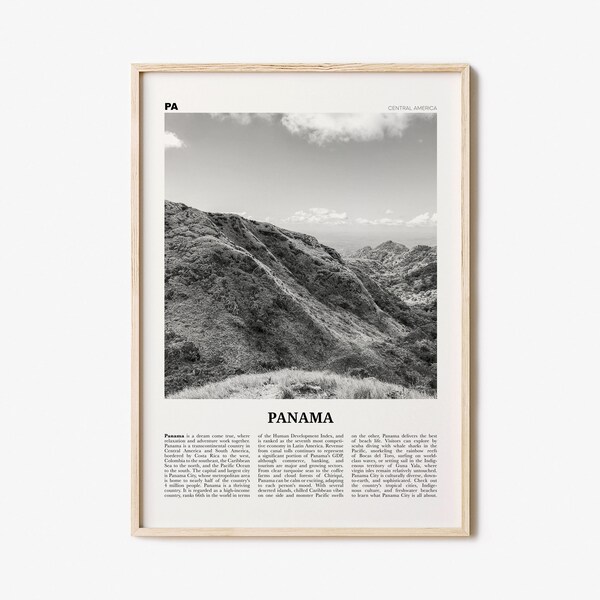Panama Poster - Etsy UK