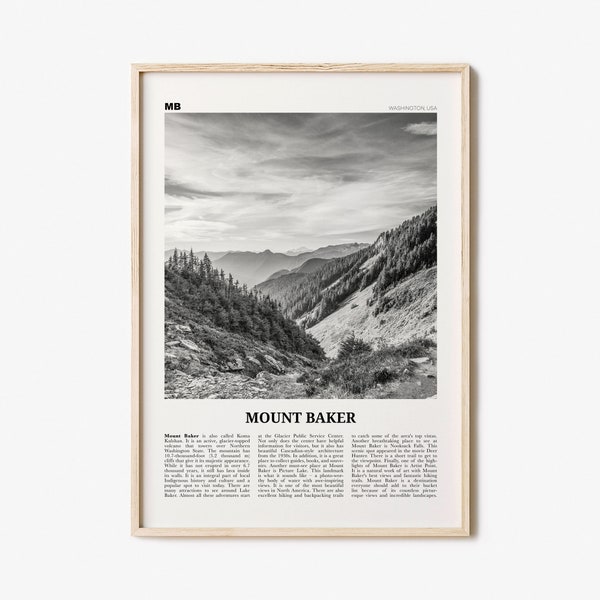 Mount Baker - Etsy