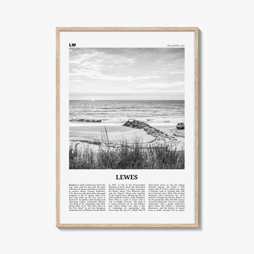 Lewes Print Black and White, Lewes Wall Art, Lewes Poster, Lewes Photo ...