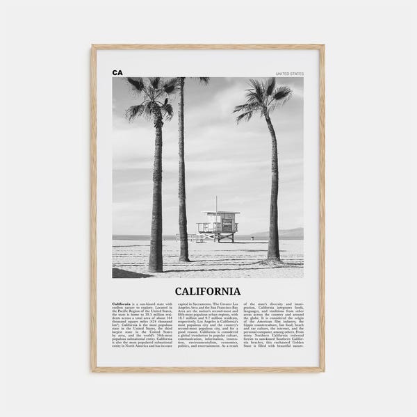 California Wall Art - Etsy