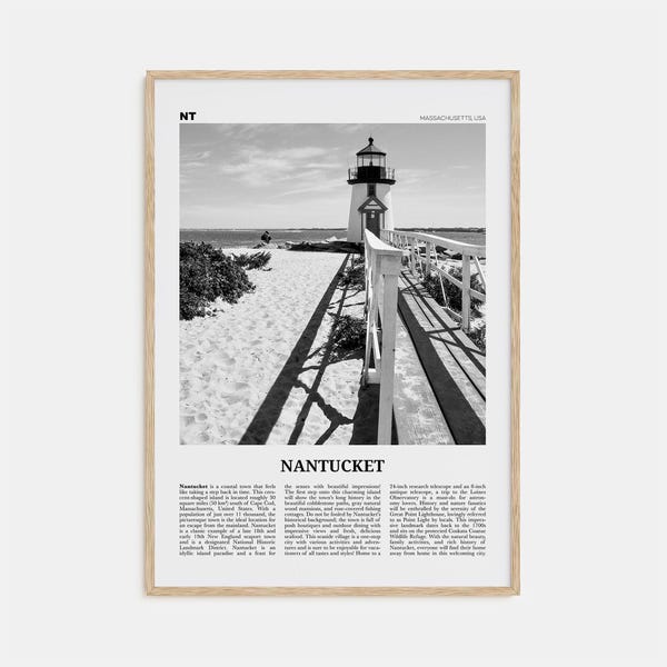 Nantucket Poster - Etsy