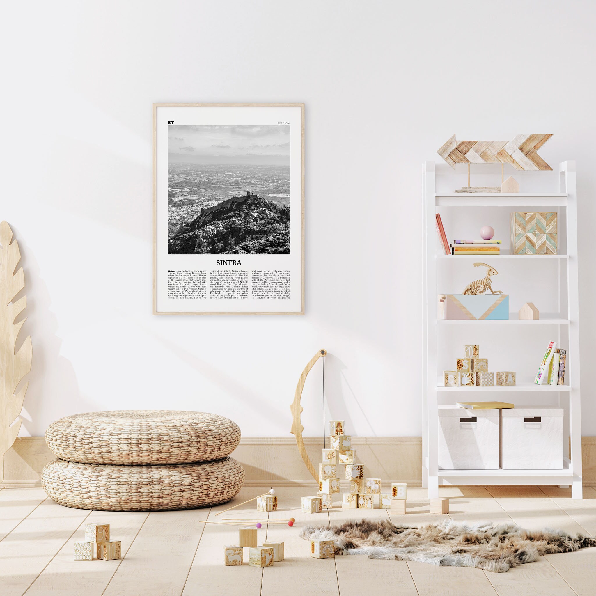 Sintra Print Black and White Sintra Wall Art Sintra Poster - Etsy