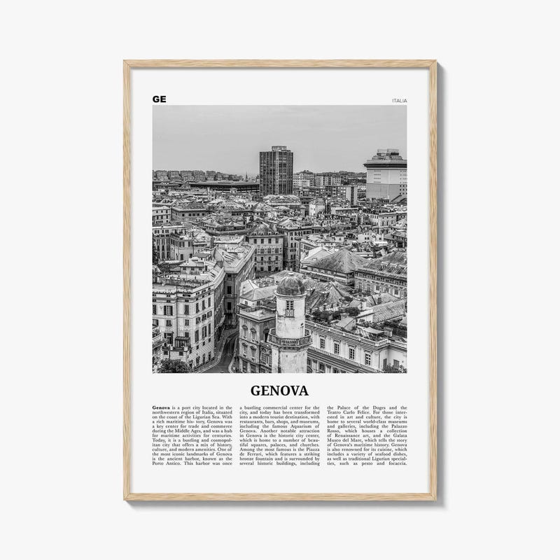 Genova Italy Art Print - Etsy