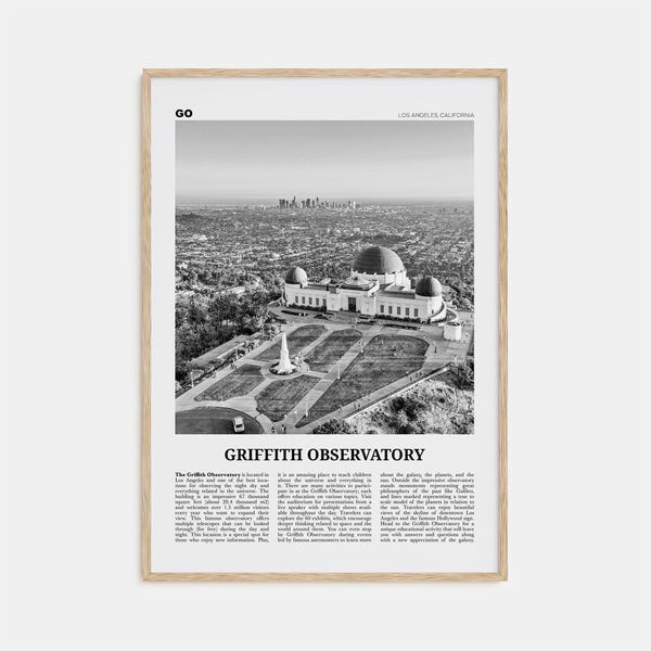 Griffith Observatory Poster - Etsy