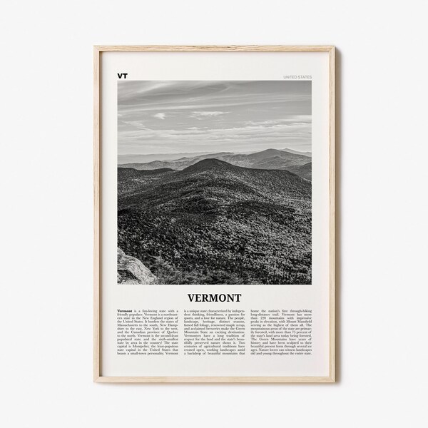 Vermont Wall Art - Etsy