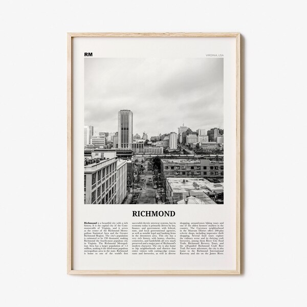 Richmond Poster - Etsy