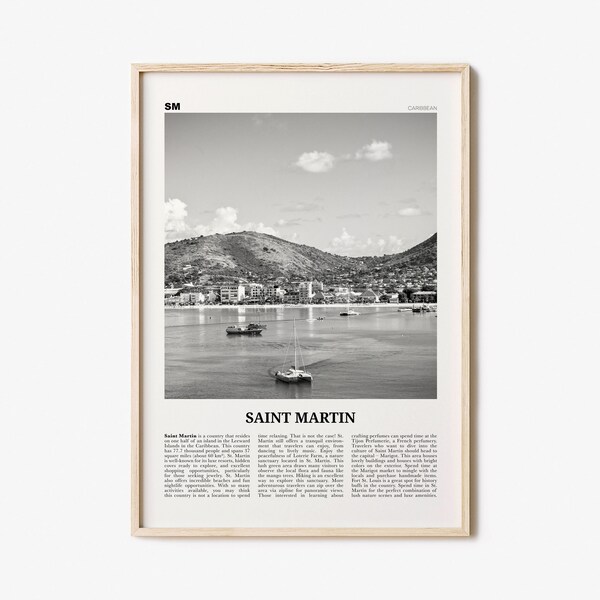 Saint Martin Print - Etsy