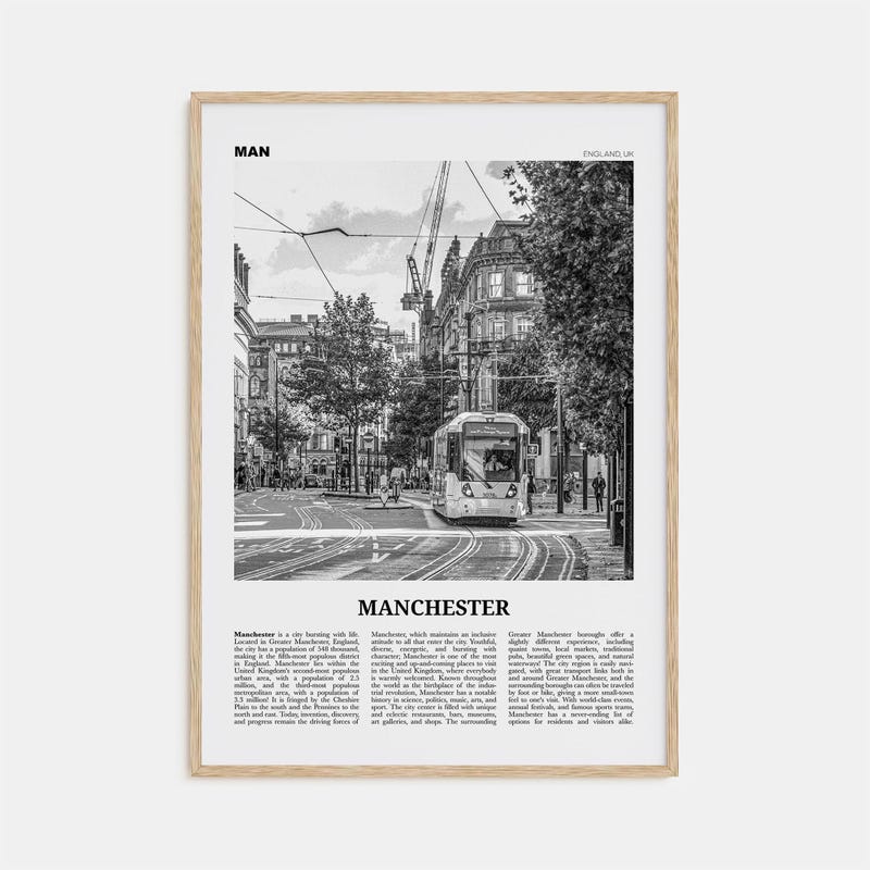 Manchester Print - Etsy UK