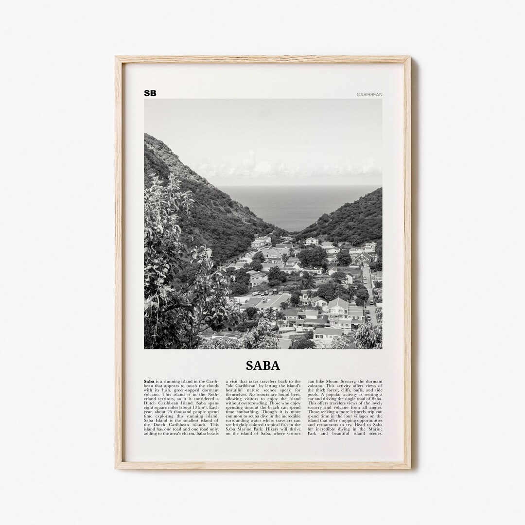 Saba Print Black and White, Saba Wall Art, Saba Poster, Saba Photo ...