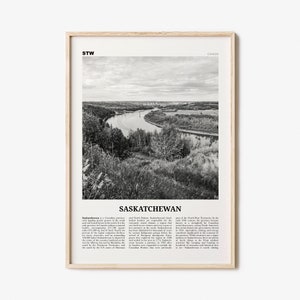 Saskatchewan Print Black and White, Saskatchewan Wall Art, Saskatchewan ...