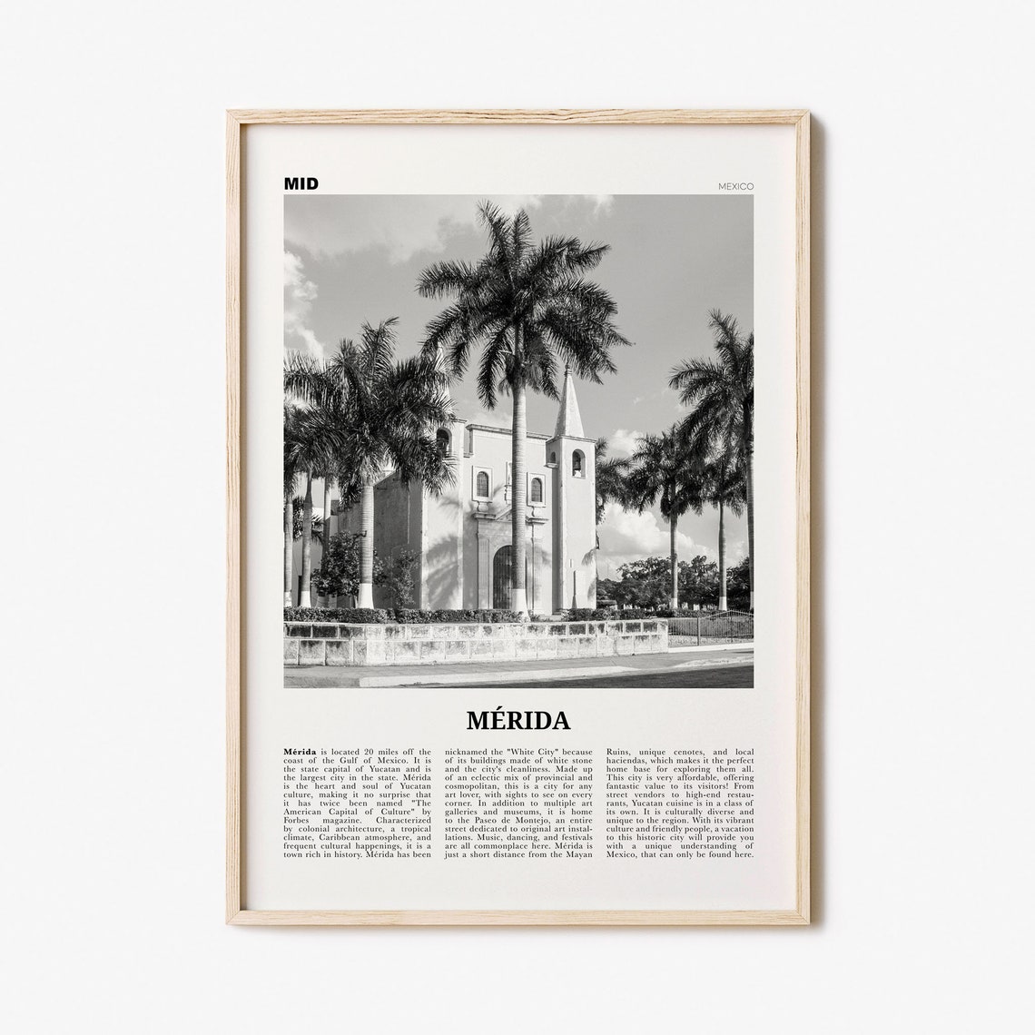 Mérida Print Black and White Mérida Wall Art Mérida Poster - Etsy