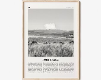 Fort Bragg Poster - Etsy