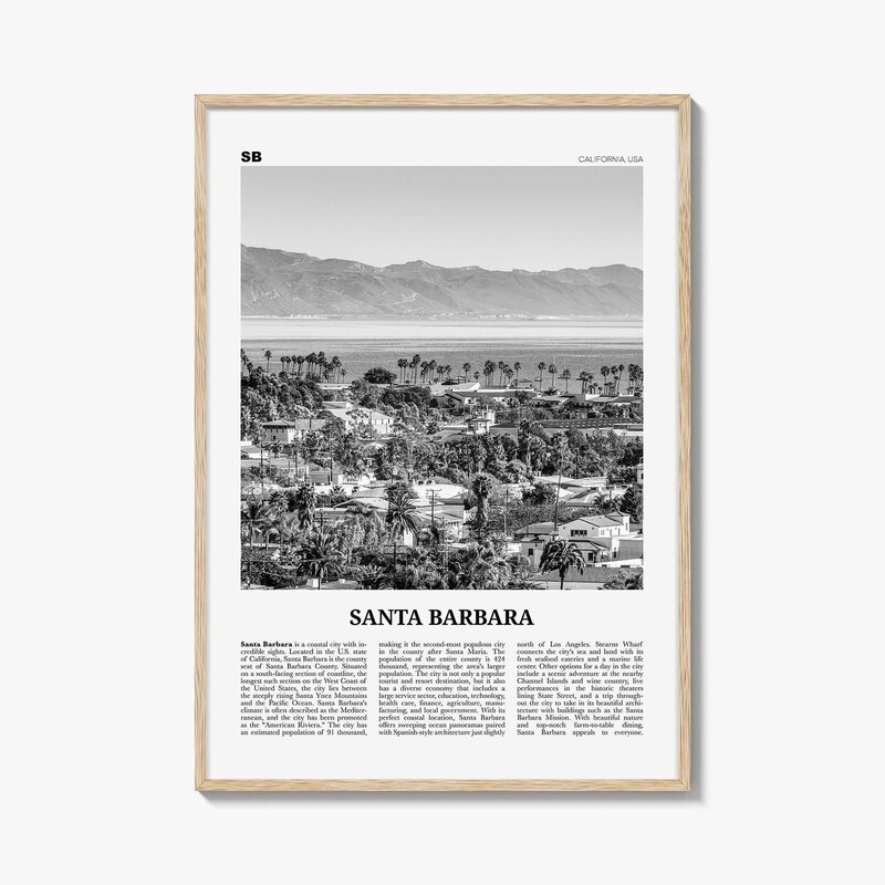 Santa Barbara Art - Etsy