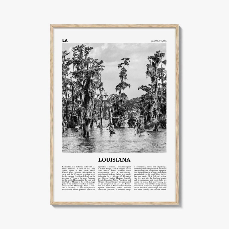 Louisiana Wall Art - Etsy