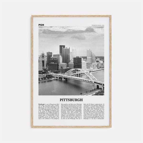 Pittsburgh Print - Etsy