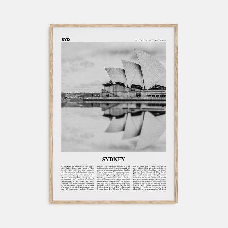 Sydney Print - Etsy