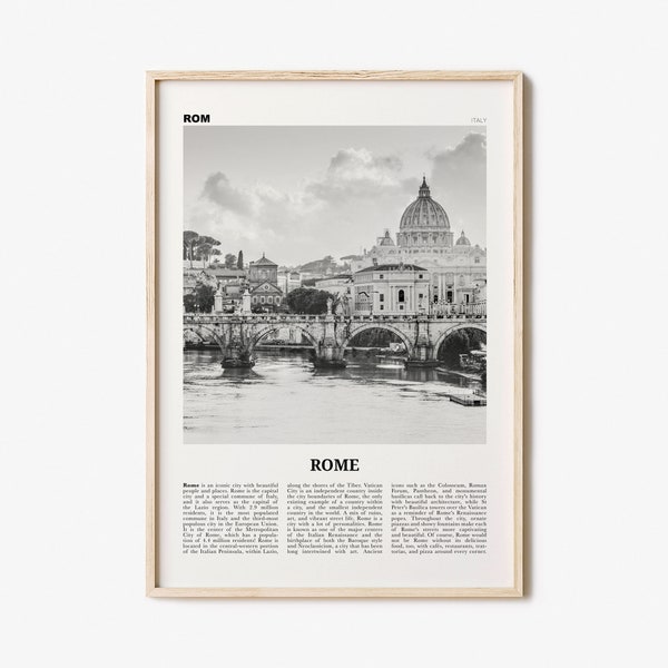 Rome Print - Etsy