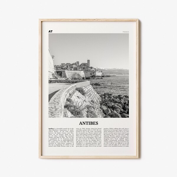 Antibes poster - Etsy France