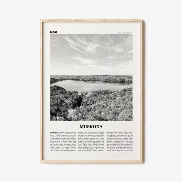 Minimalist Muskoka Art - Etsy