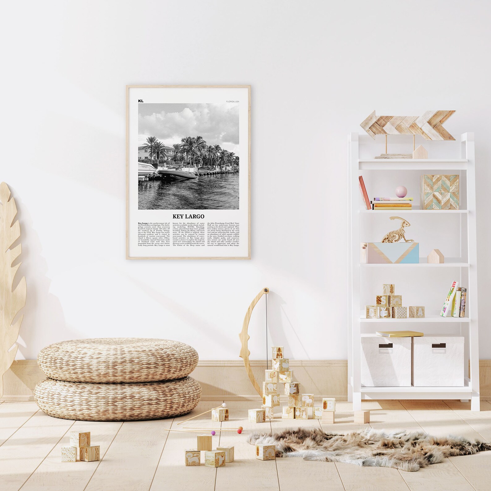 Key Largo Print Black and White Key Largo Wall Art Key Largo - Etsy