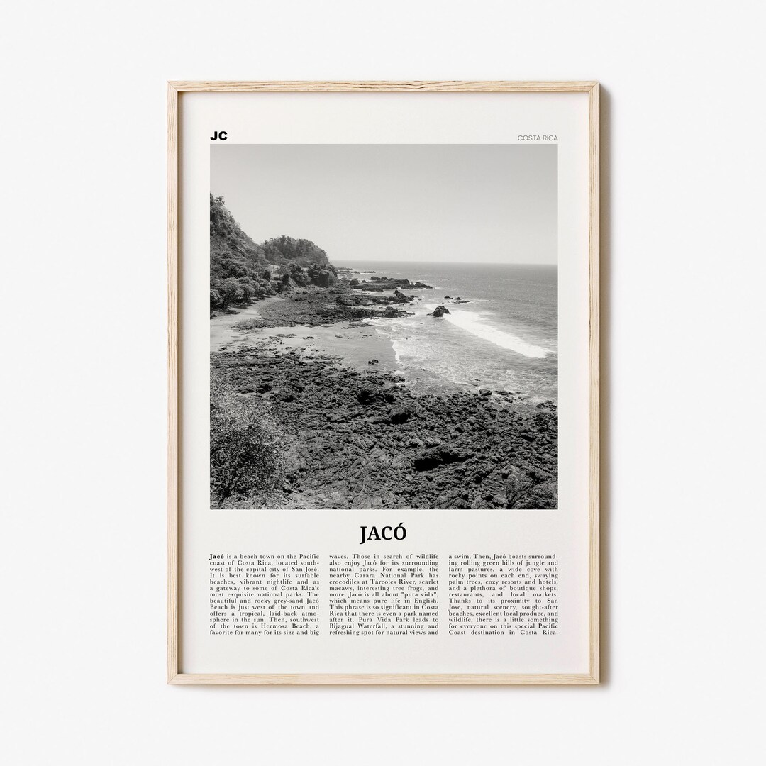 Jaco Print Black and White Jaco Wall Art Jaco Poster Jaco - Etsy