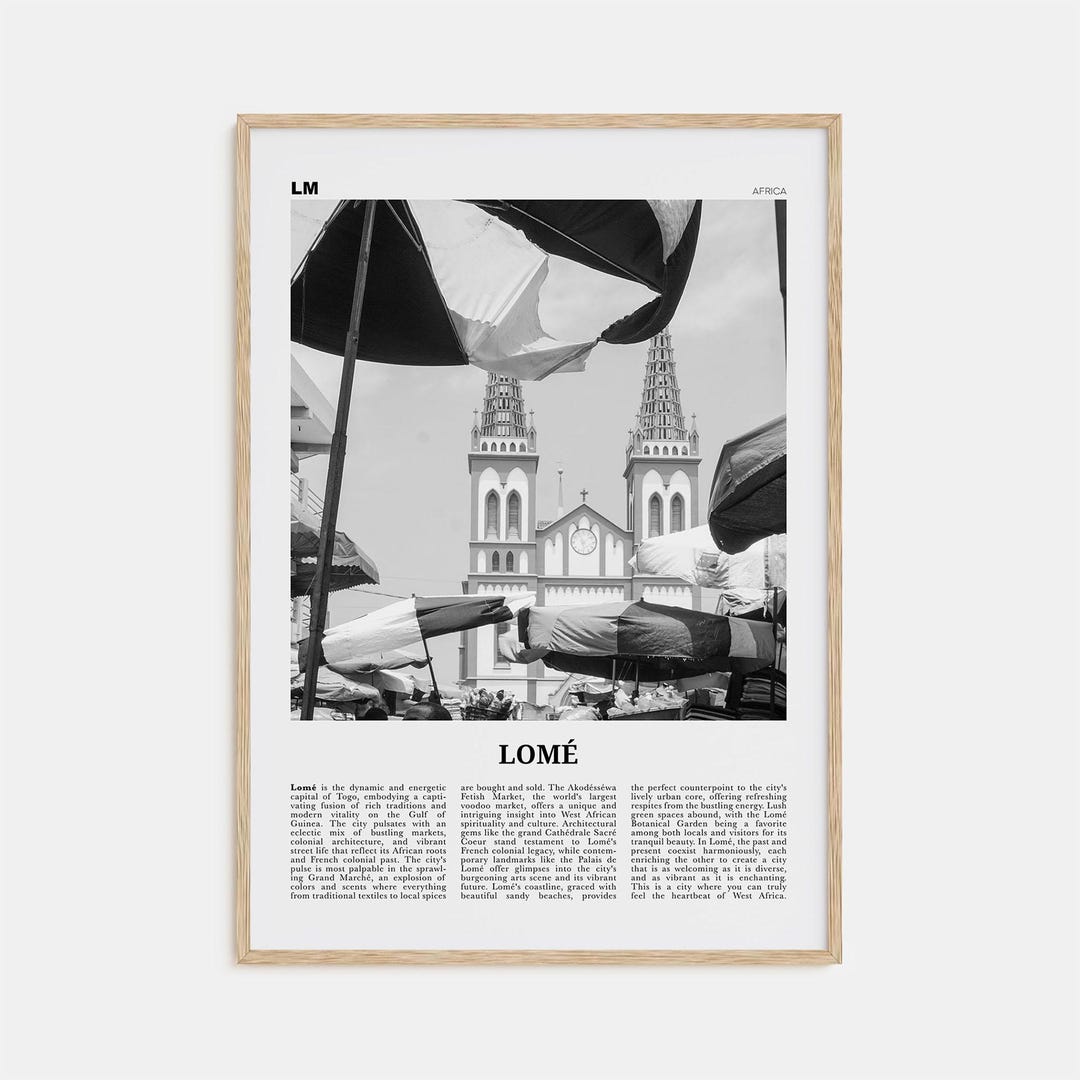 Lome Print Black and White, Lome Wall Art, Lome Poster, Lome Photo ...