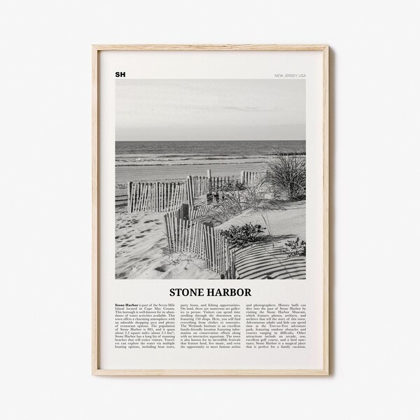 Stone Harbor Nj Poster - Etsy
