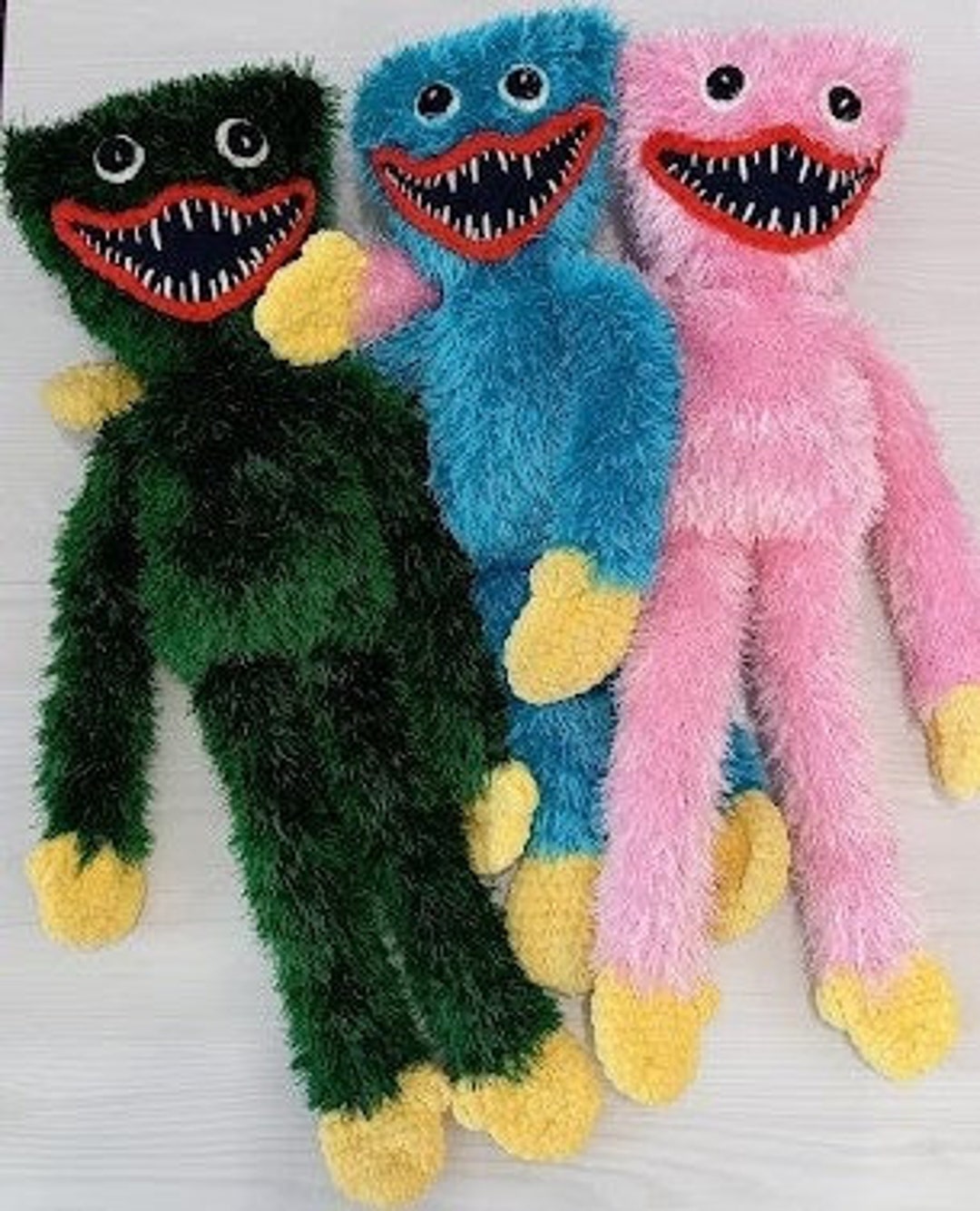 Crochet Huggy Wuggy PDF Pattern Amigurumi - Etsy UK