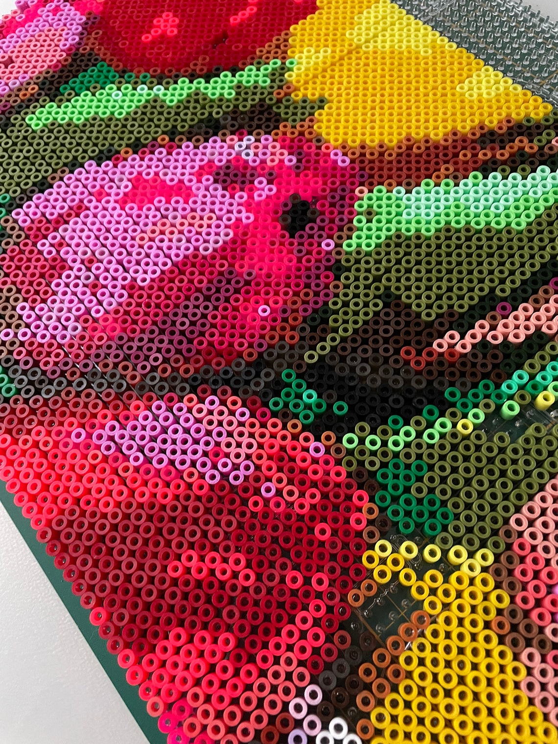 Tulips Bead Pattern, Perler Bead Pattern, Pdf Pattern, Hama Bead ...