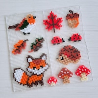 Cute Bird Perler Bead Keychain - Etsy