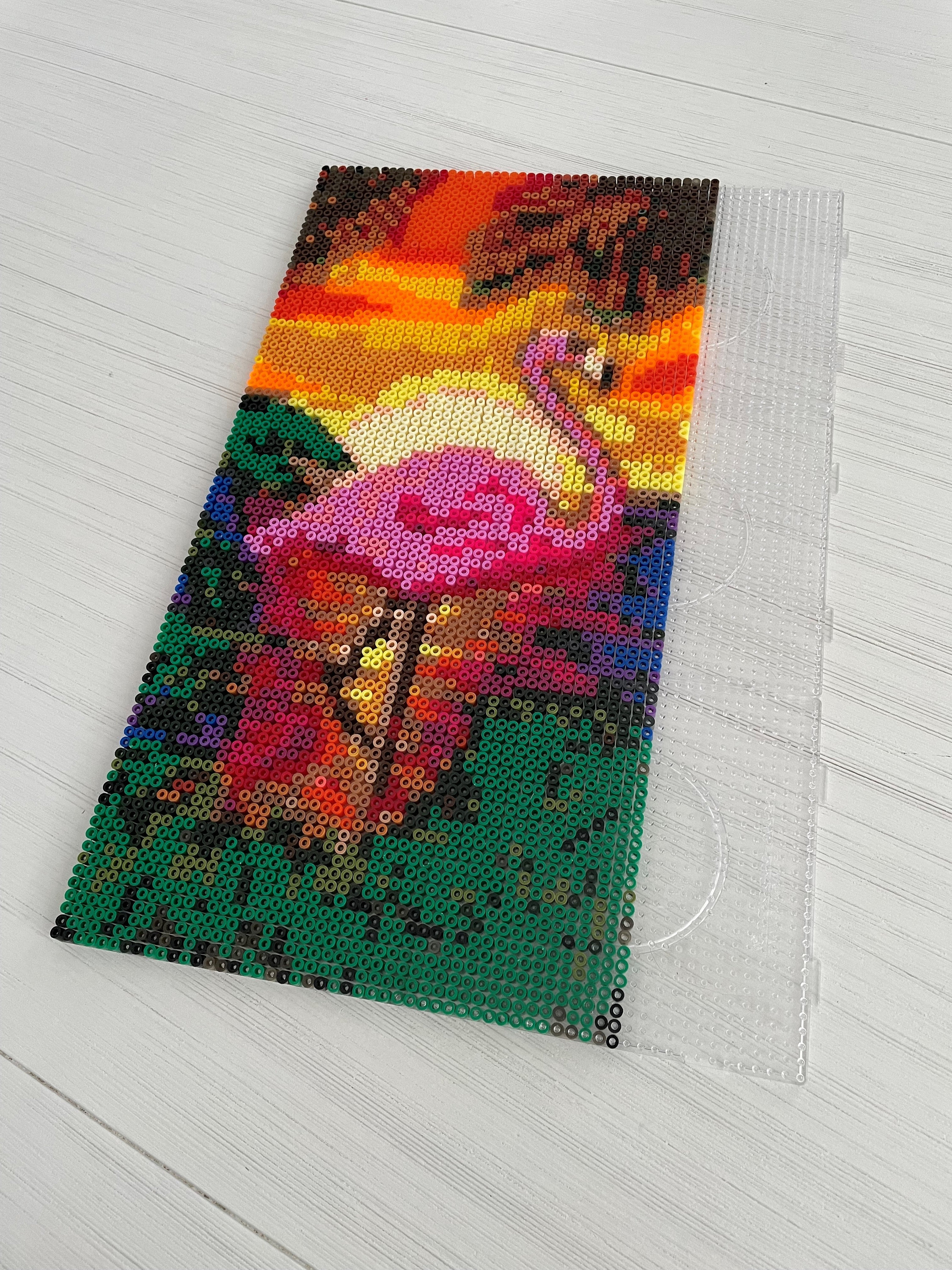 Perler Bead Sunset Easy at Freda Williams blog