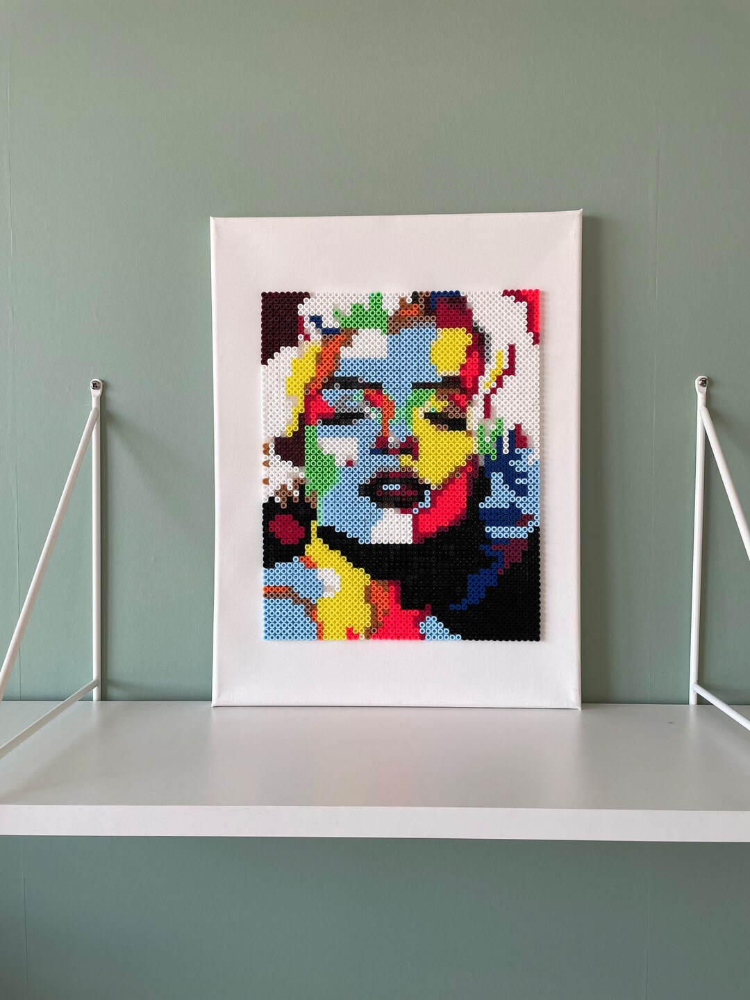 Marilyn Monroe Pattern, Perler Bead Pattern, Pdf Pattern, Hama Bead Pattern, Perler Bead Art ...