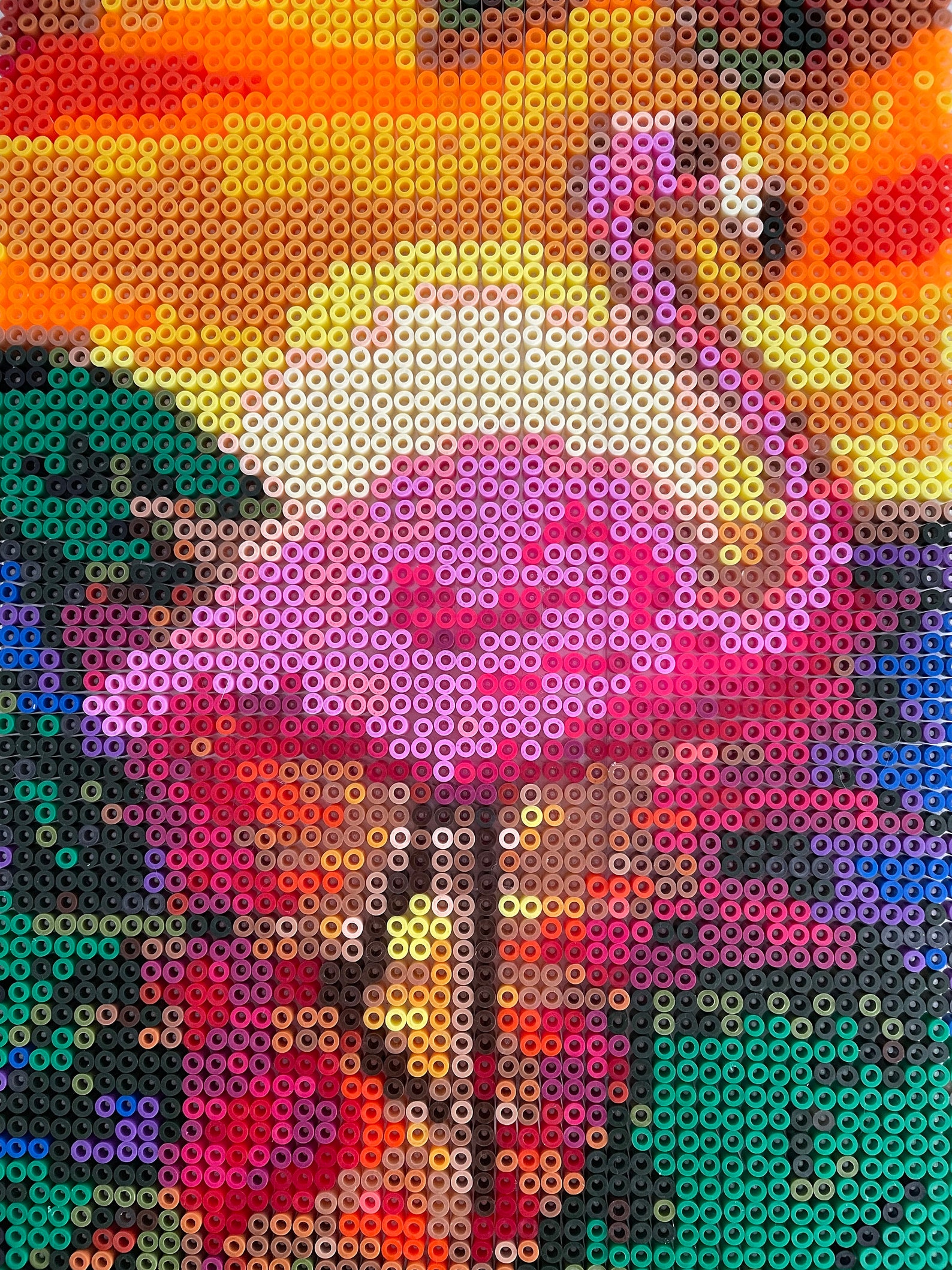 Sunset Bead Pattern, Perler Bead Pattern, Pdf, Hama Bead Pattern, Pixel ...