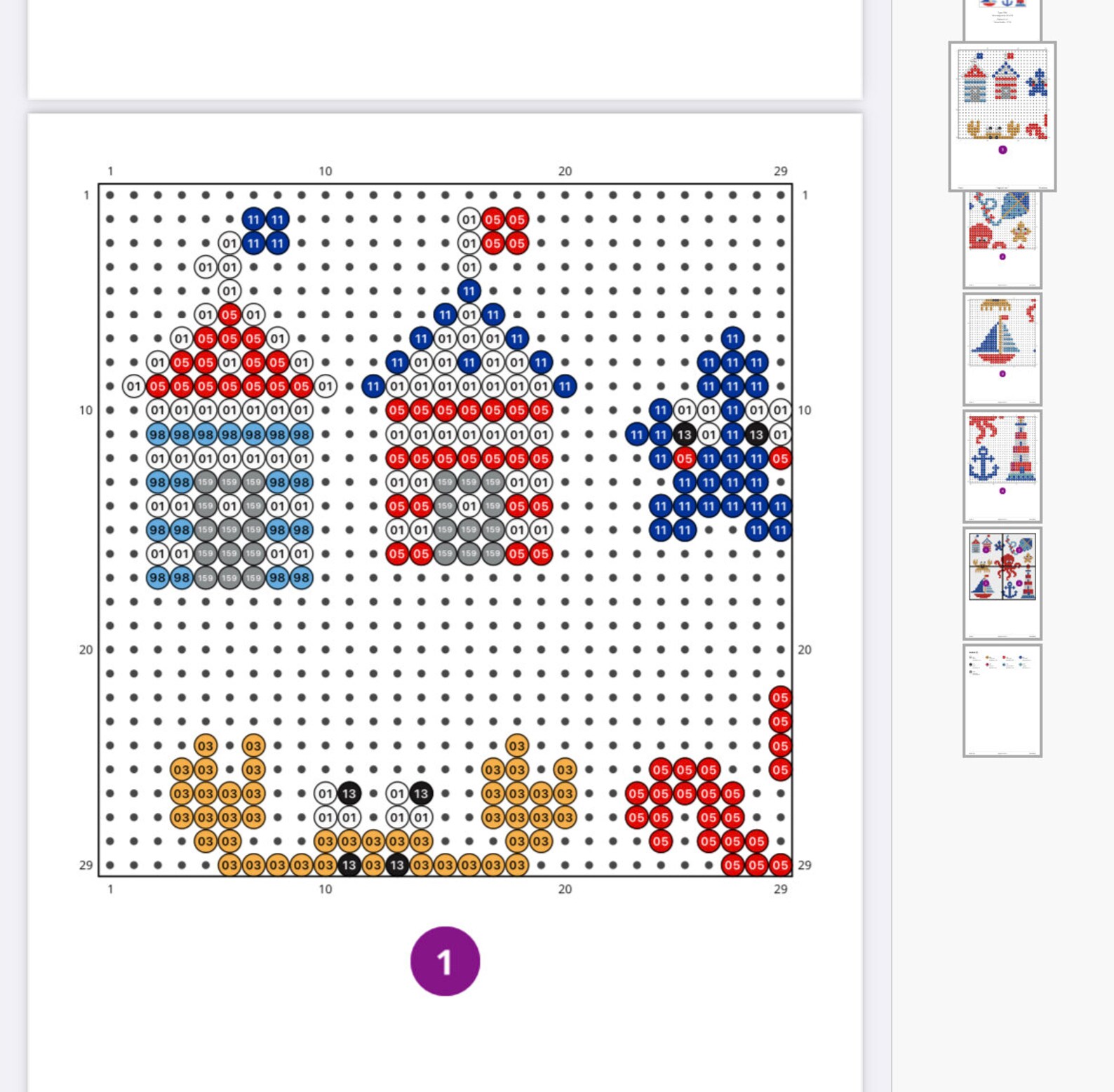 Beach Fuse Bead Template, Beach Pattern, Perler Bead Pattern, Hama Bead ...
