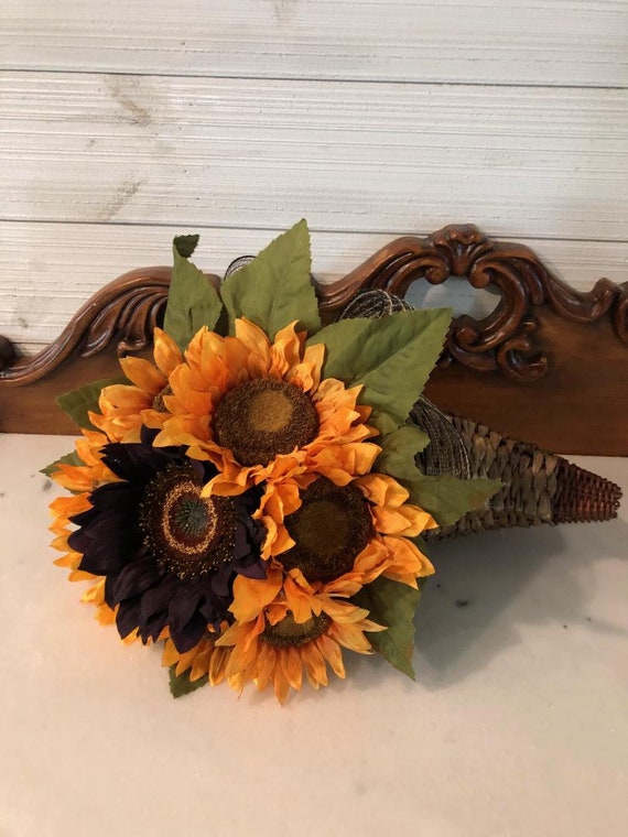 Beautiful Fall Flower Cornucopia 2021-127 - Etsy