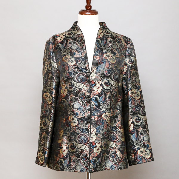 Silk Evening Jacket - Etsy