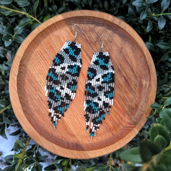 Leopard Print Beads - Etsy