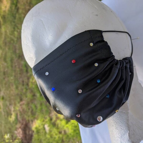 Leather Face Mask - Etsy