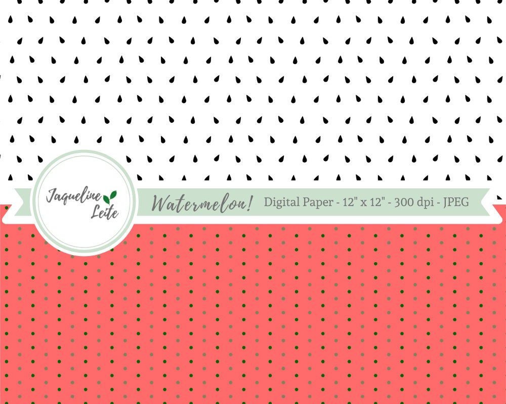 Watermelon, Digital Papers,melancia,anguria,scrapbooking Papers,fruit ...